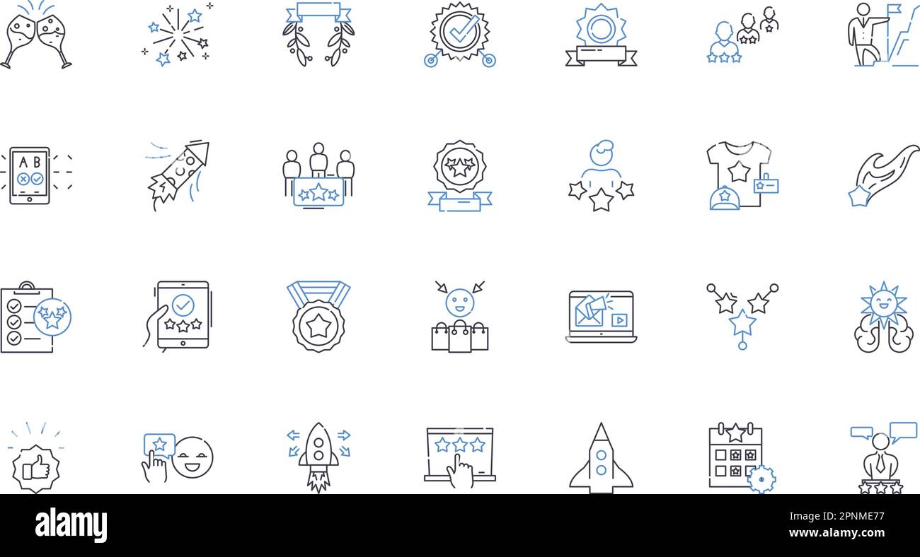 Resourceful masters line icons collection. Innovative, Adaptable ... Resourceful masters line icons collection. Innovative, Adaptable ...