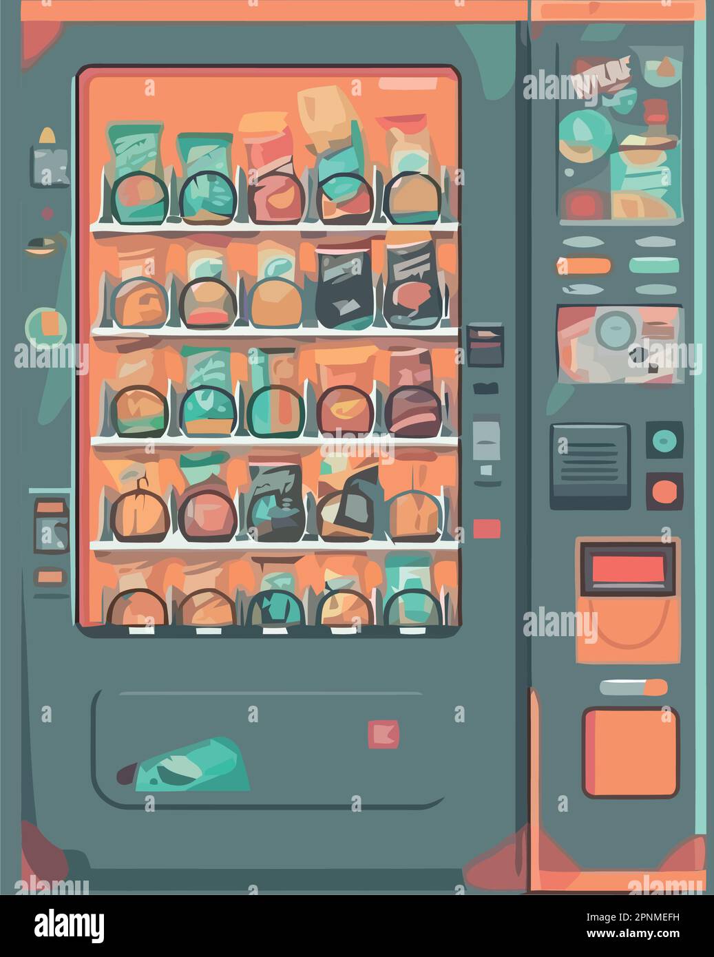 Modern vending machine with snacks Stock Vector Image & Art - Alamy Modern vending machine with snacks Stock Vector Image & Art - Alamy