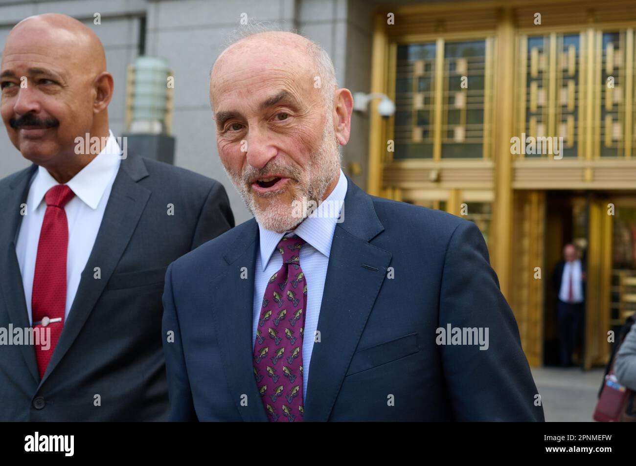 New York, New York, USA. 19th Apr, 2023. Former prosecutor, MARK F ...