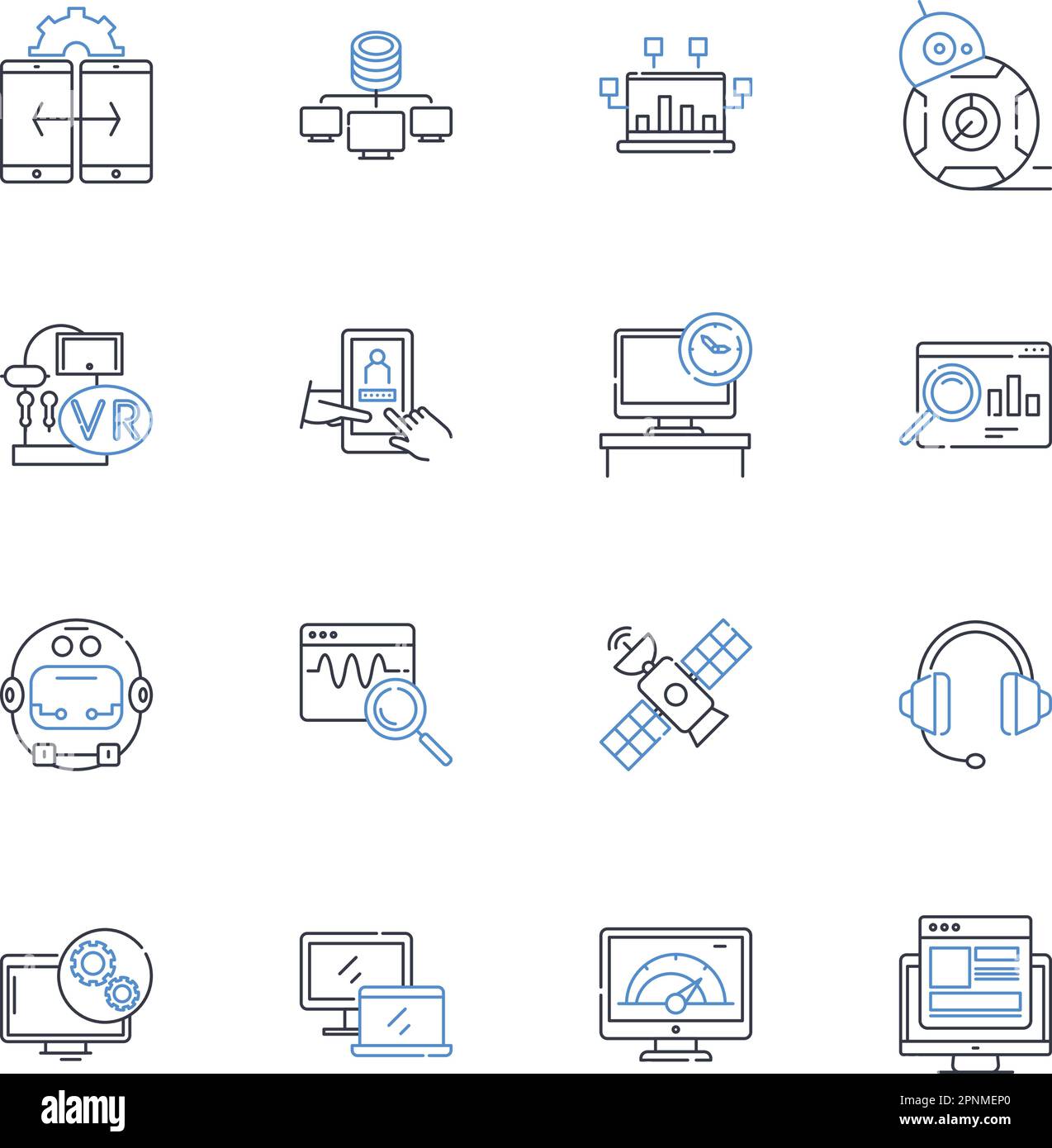 Business intelligence line icons collection. Analytics, Dashboard, KPI ... Business intelligence line icons collection. Analytics, Dashboard, KPI ...