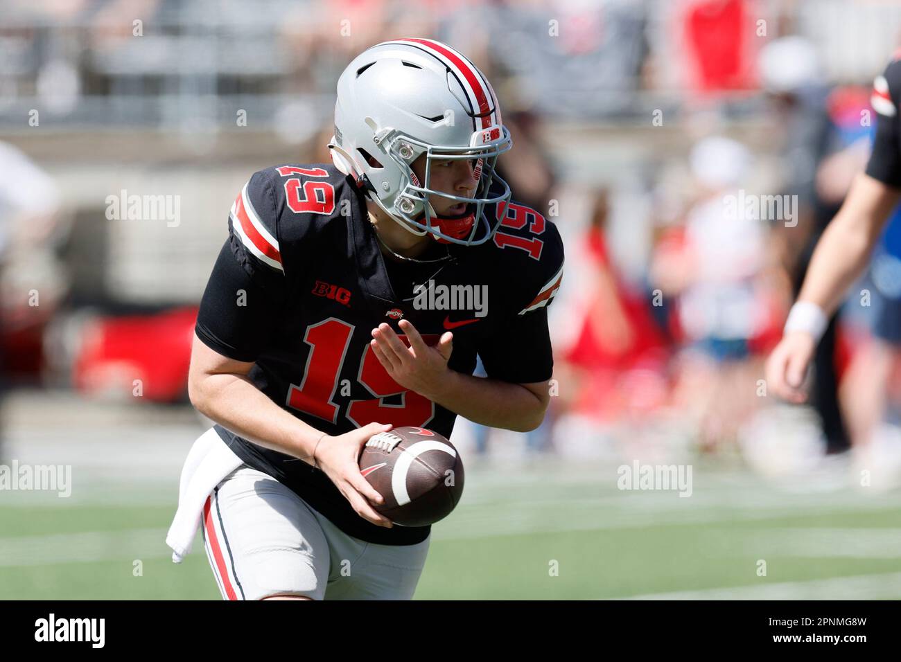 Ohio State quarterback Chad Ray plays in their NCAA college football ...