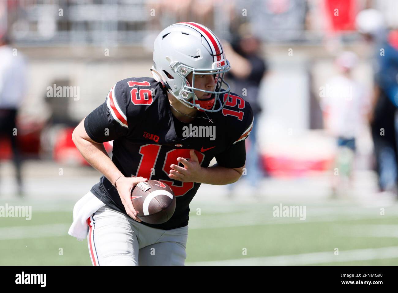 Ohio State quarterback Chad Ray plays in their NCAA college football ...
