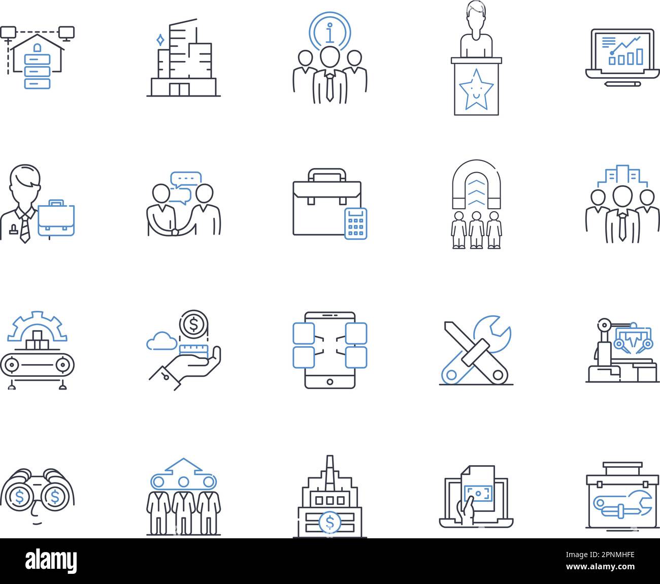 Human potential line icons collection. Growth, Potentiality, Capacities ...