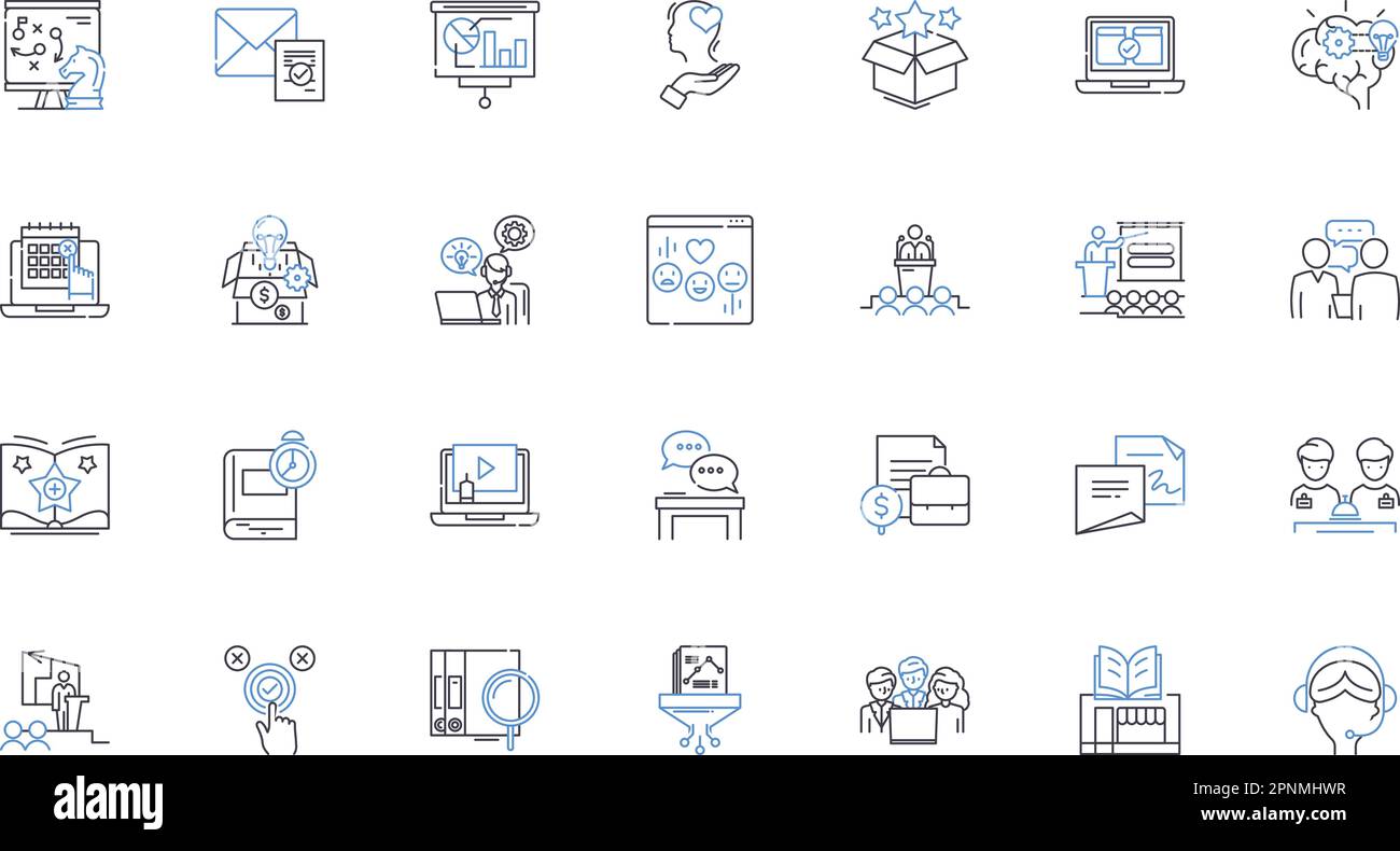 Corporate structure line icons collection. Hierarchy, Organization ... Corporate structure line icons collection. Hierarchy, Organization ...