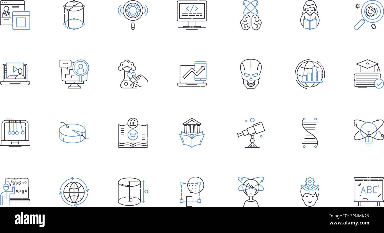Workshop Studio line icons collection. Creative, Collaborative ...