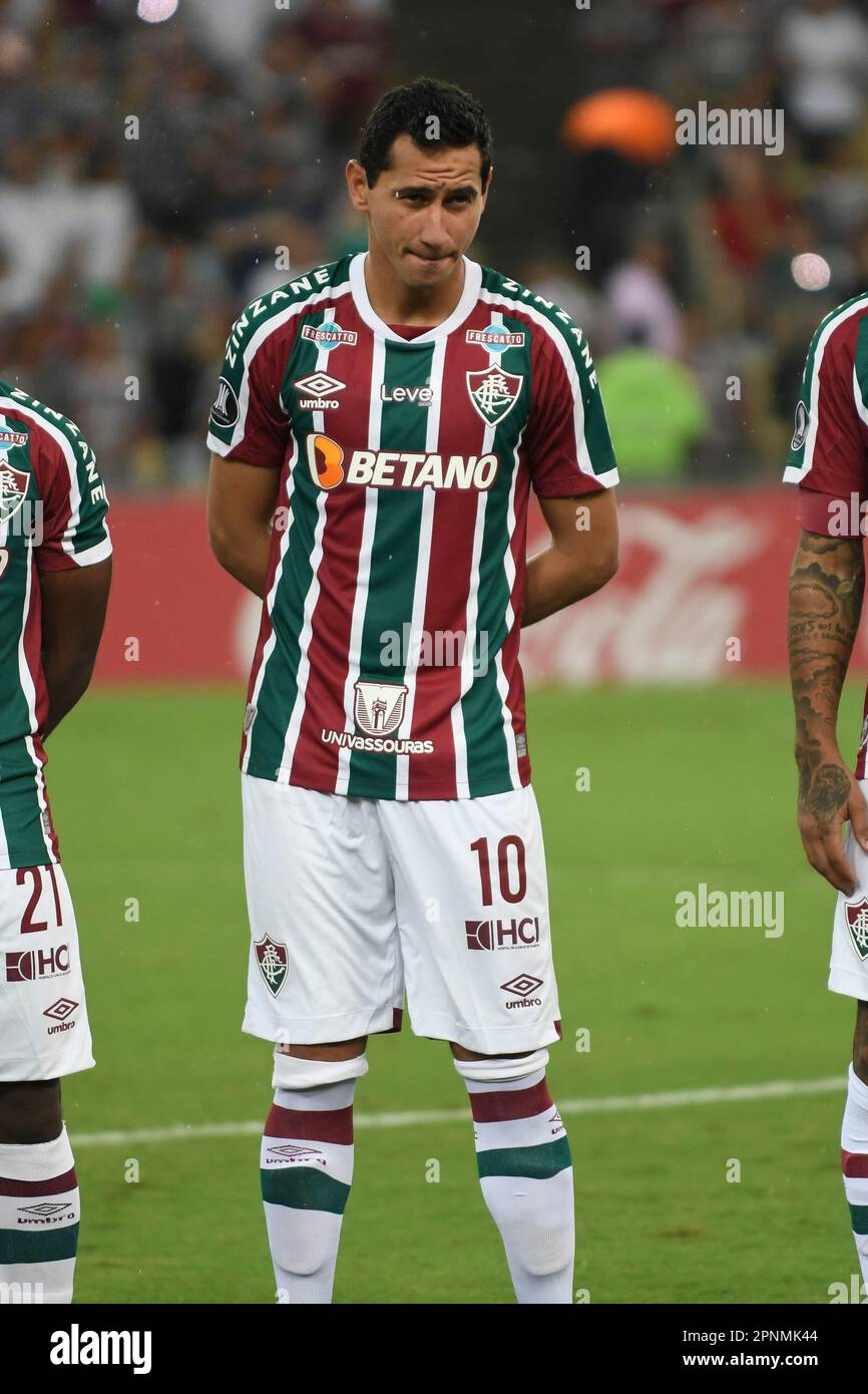 Rio, Brazil - april 18, 2023, PH Ganso player in match between ...