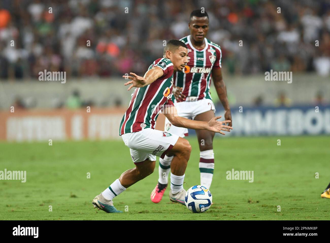 Rio, Brazil - april 18, 2023, Andre player in match between Fluminense ...