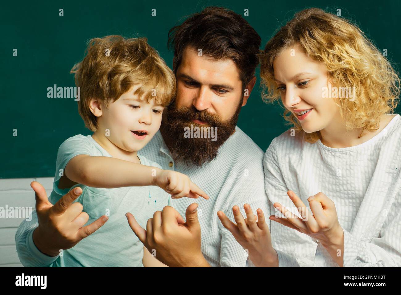 Preschool children fingers count hi-res stock photography and images ...