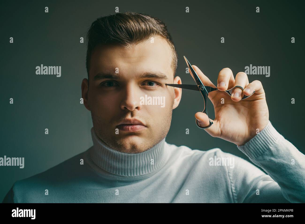 Barbershop service concept. Professional barber equipment. Cut hair ...