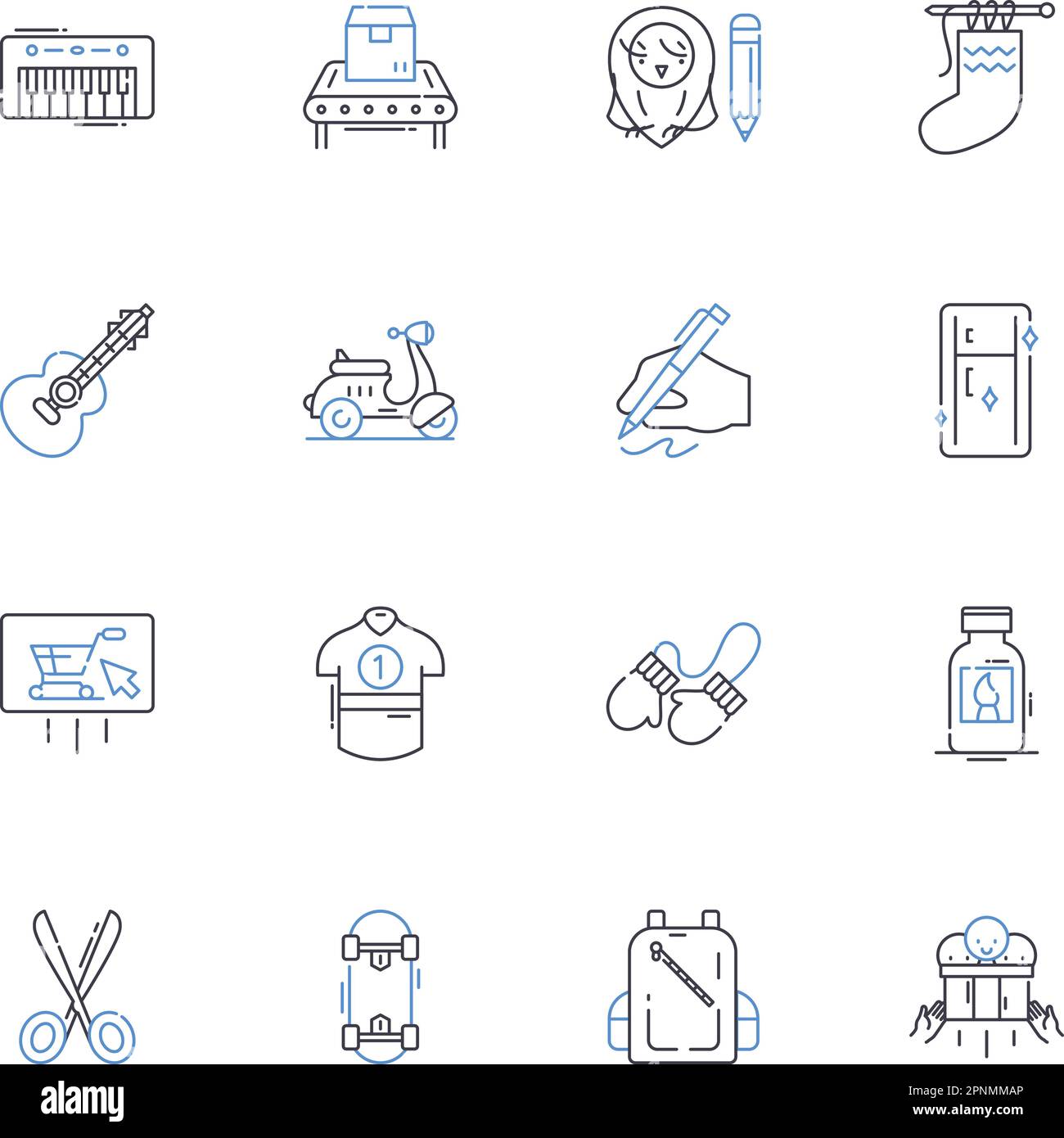 Consulting services line icons collection. Strategy, Advisory, Analysis ...