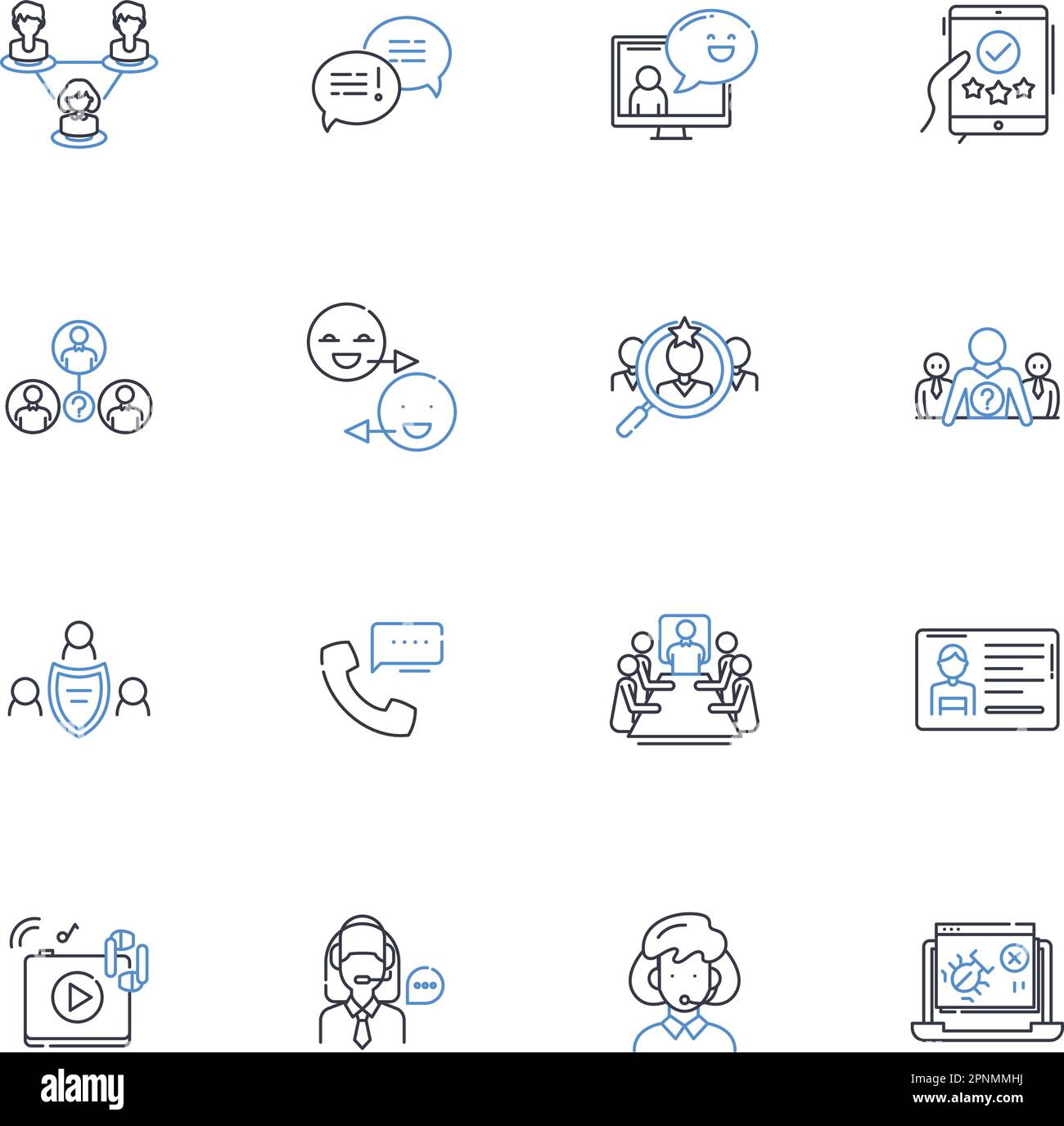 Transfer line icons collection. Exchange, Move, Shift, Displace ...