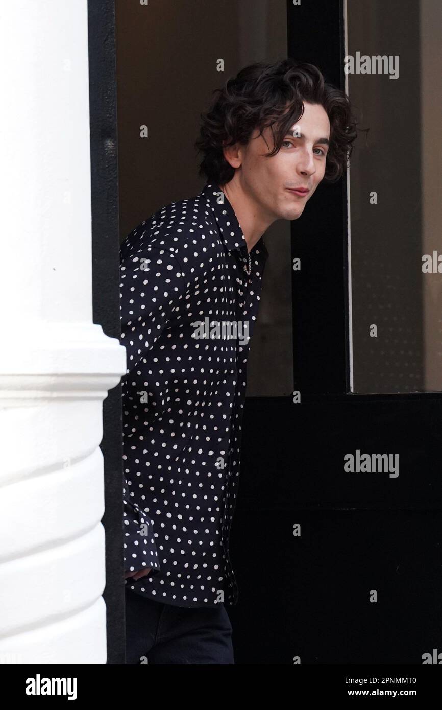 Timothee chalamet films commercial possibly bleu de chanel fragrance ...