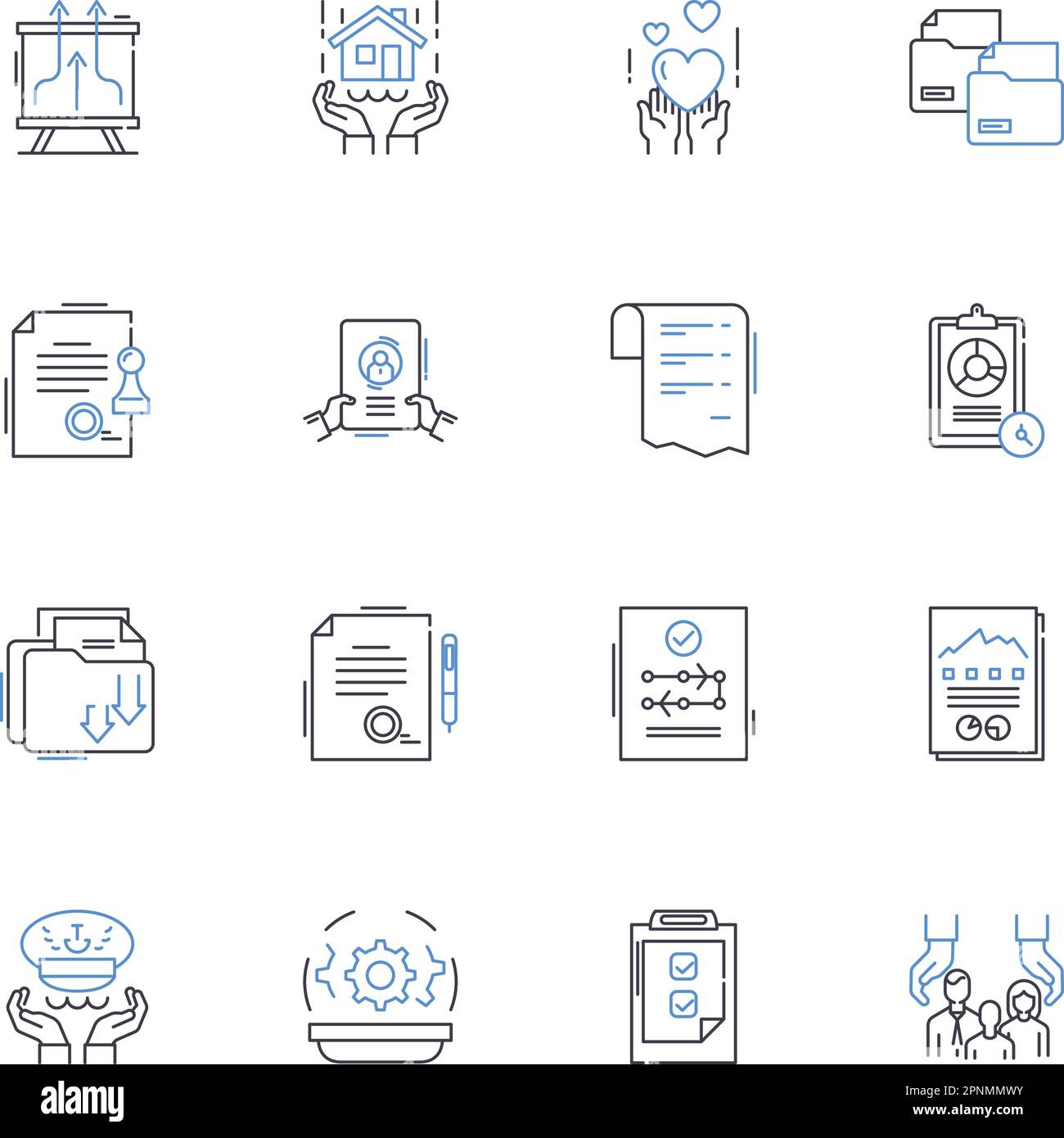 Premium line icons collection. Exclusive, Superior, High-end, Elite ...