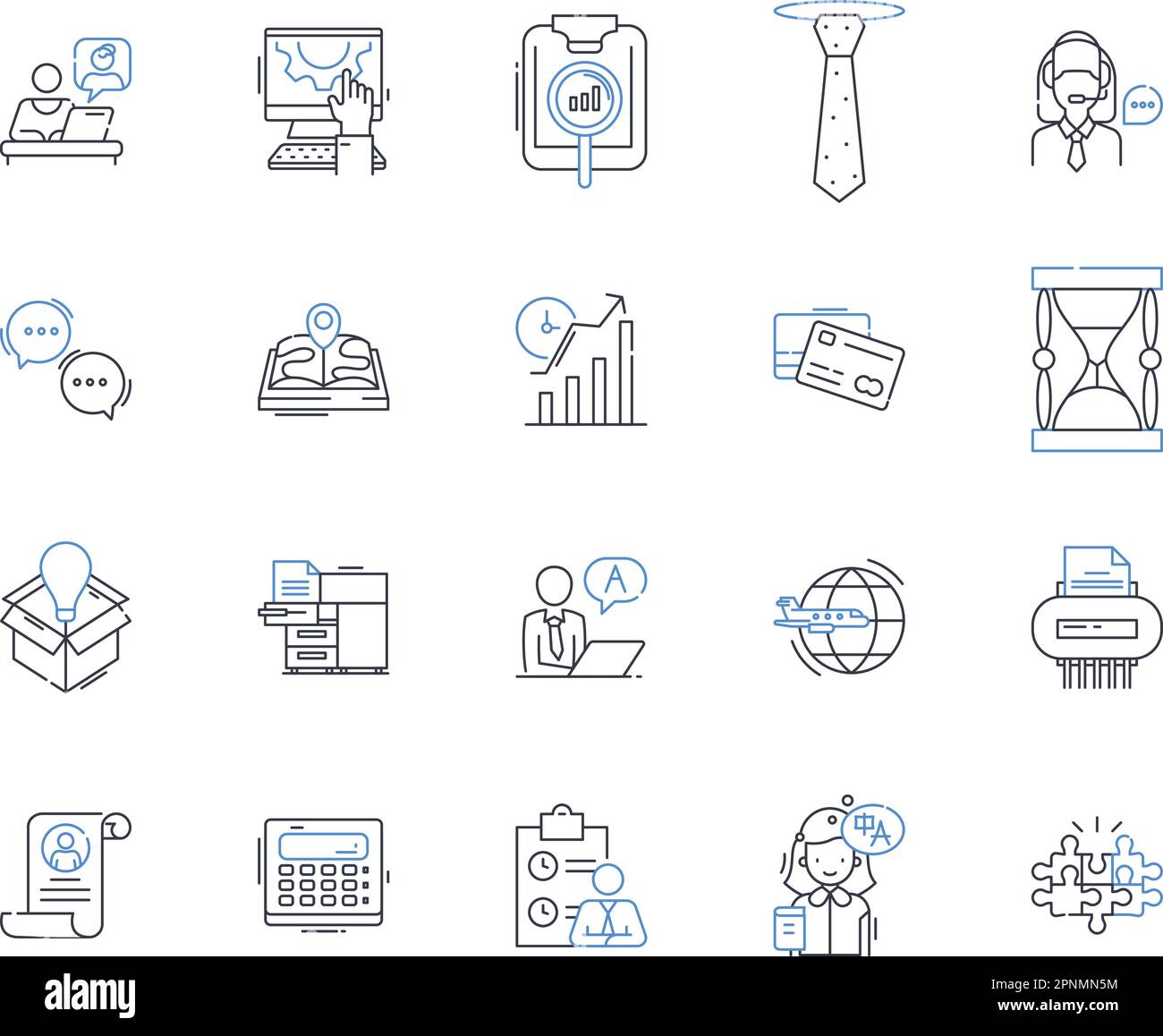 Monopoly oligopoly line icons collection. onopoly, Domination, Control ...