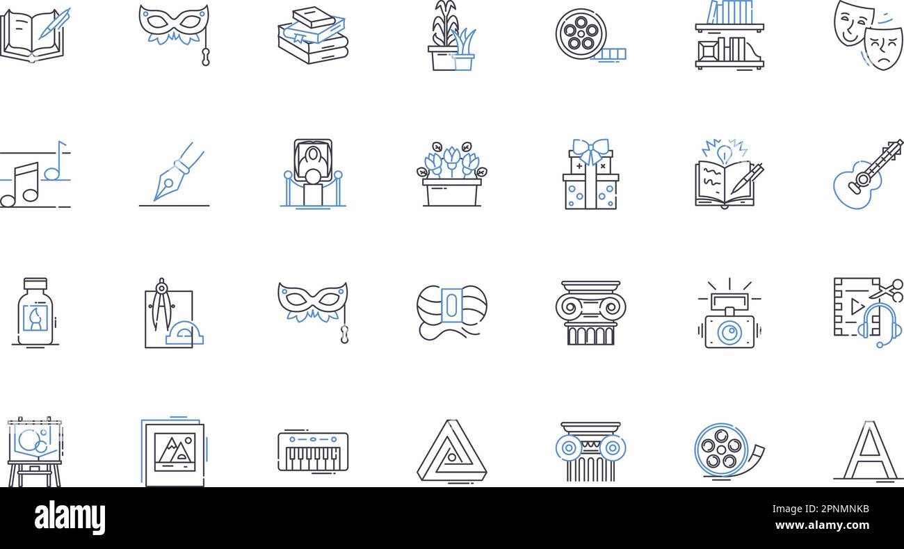 Novel careers line icons collection. Innovation, Creativity ...