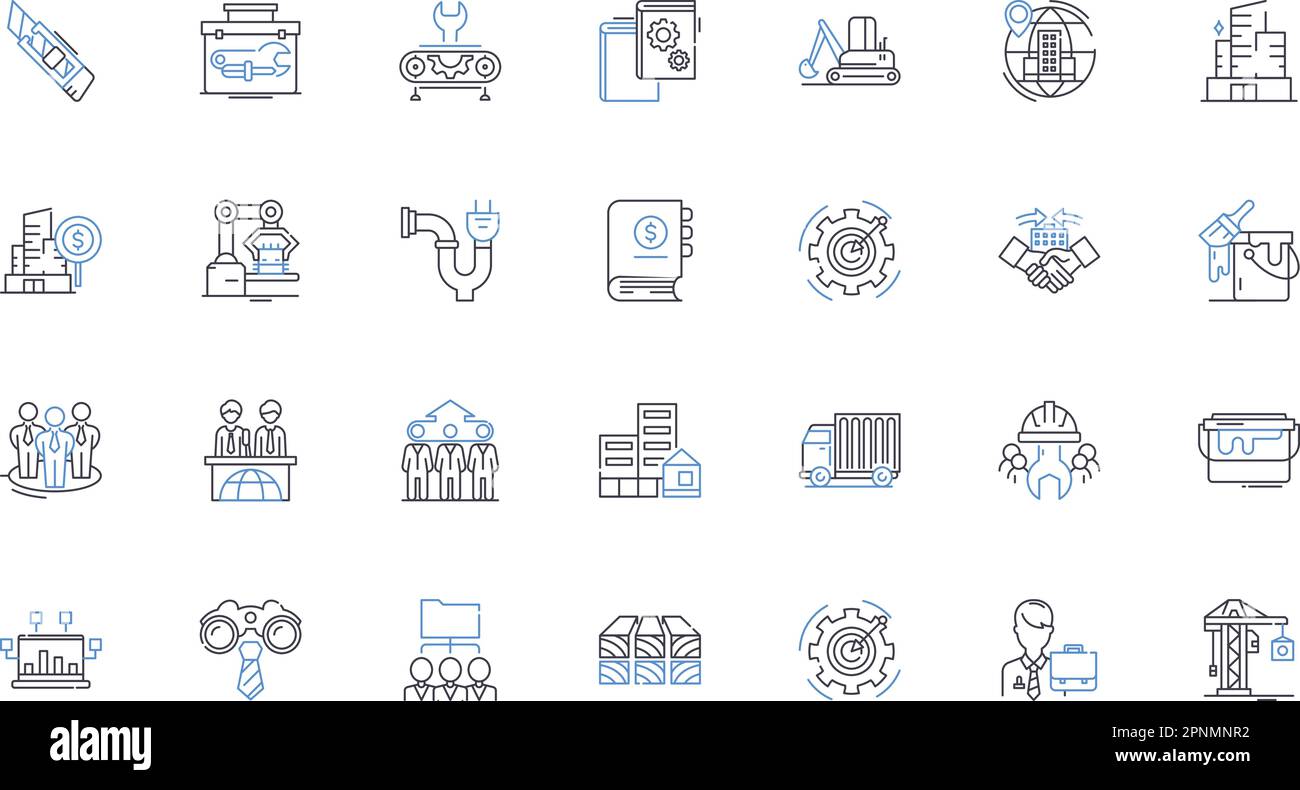 Human development line icons collection. Growth, Maturation, Learning ...