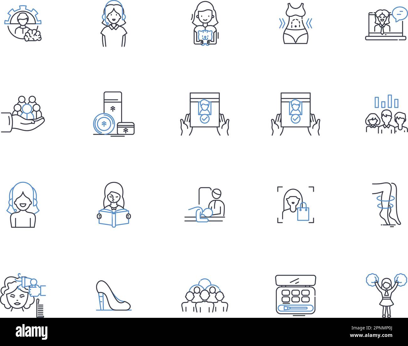 Female led initiatives Stock Vector Images - Alamy