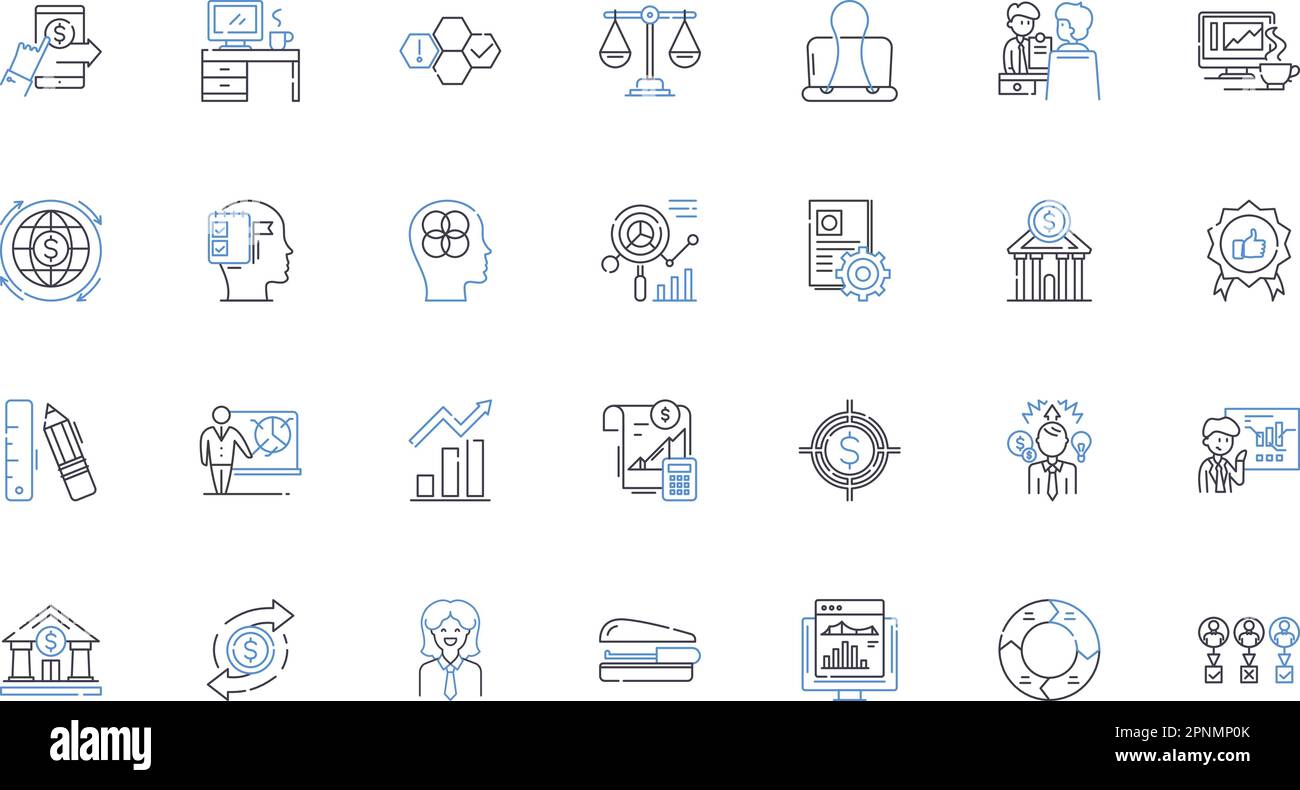 Impact investing line icons collection. Sustainability, Environment ...