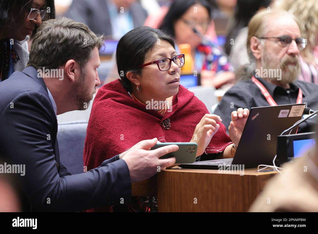 United Nations, New York, USA, April 18, 2023 - Indigenous Peoples and ...