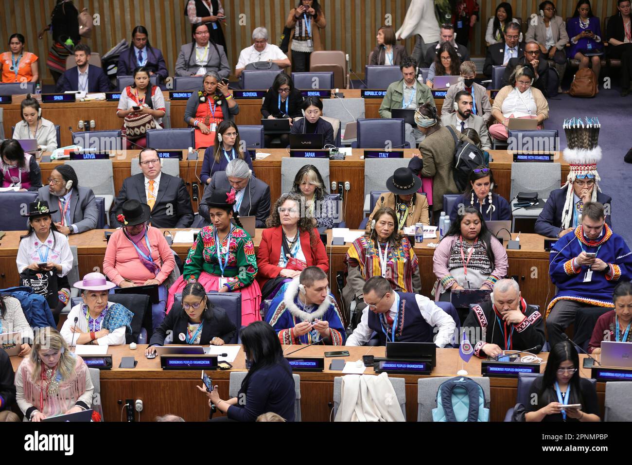 United Nations, New York, USA, April 18, 2023 - Indigenous Peoples and ...