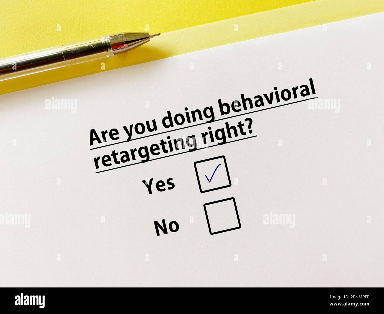 A person is answering question about advertisement. He thinks he is ...