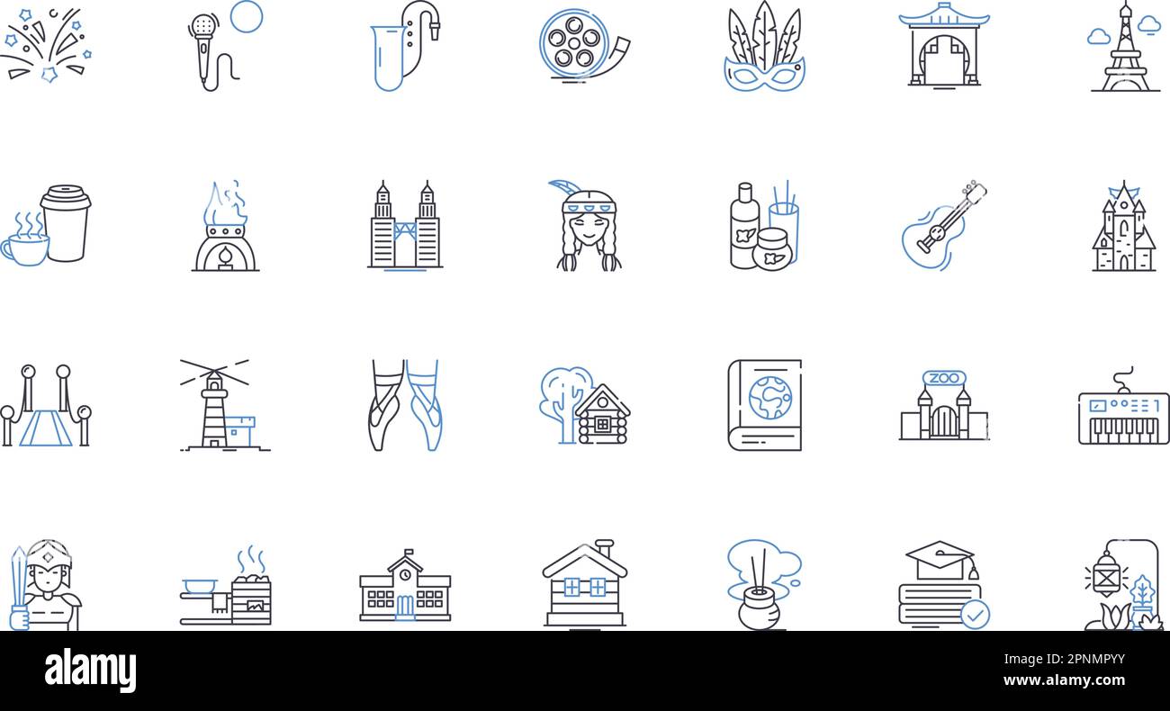 Ethos line icons collection. Integrity, Credibility, Hsty, Trusrthiness ...