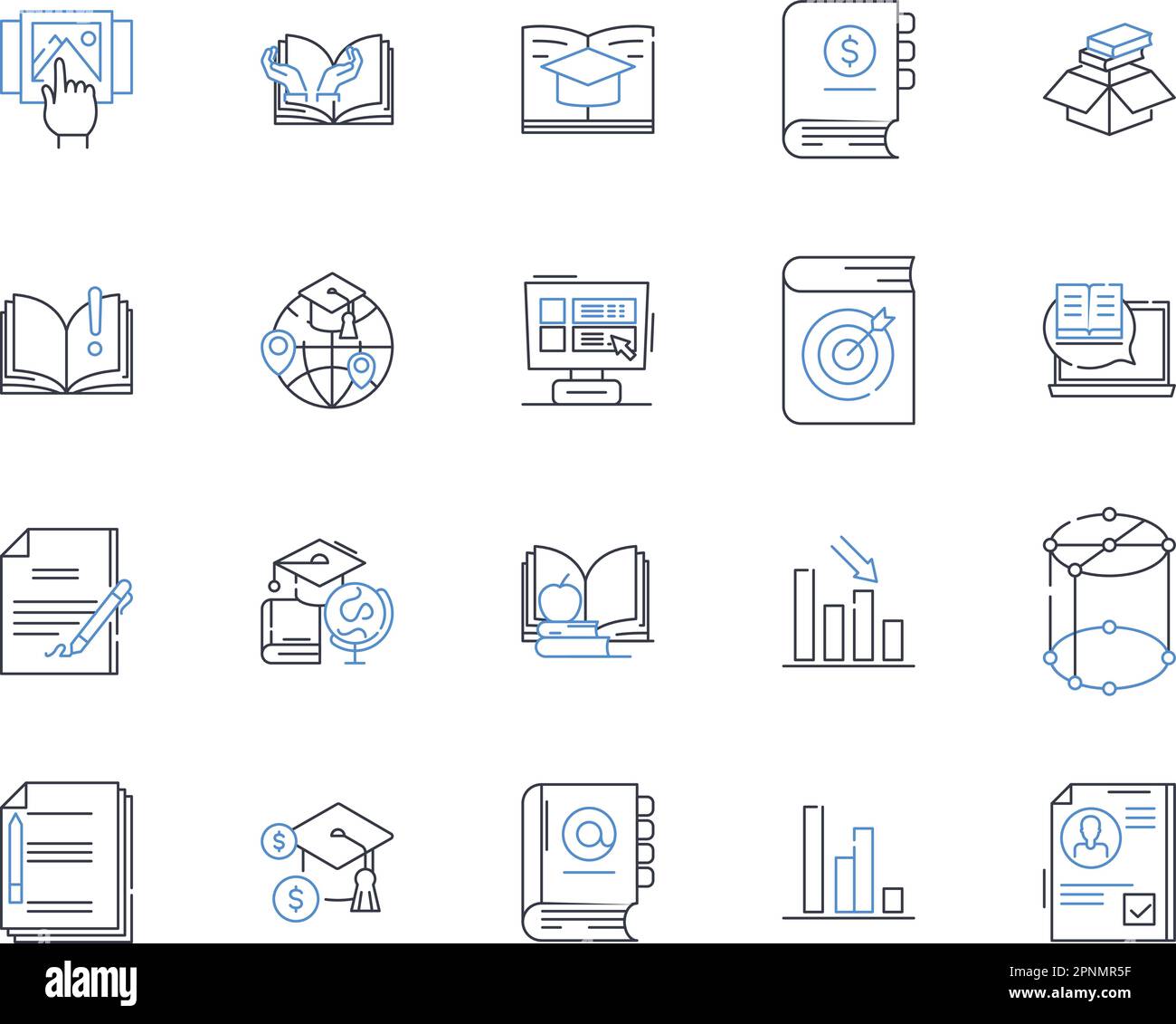 tutelage line icons collection. Mentorship, Guidance, Apprenticeship ...