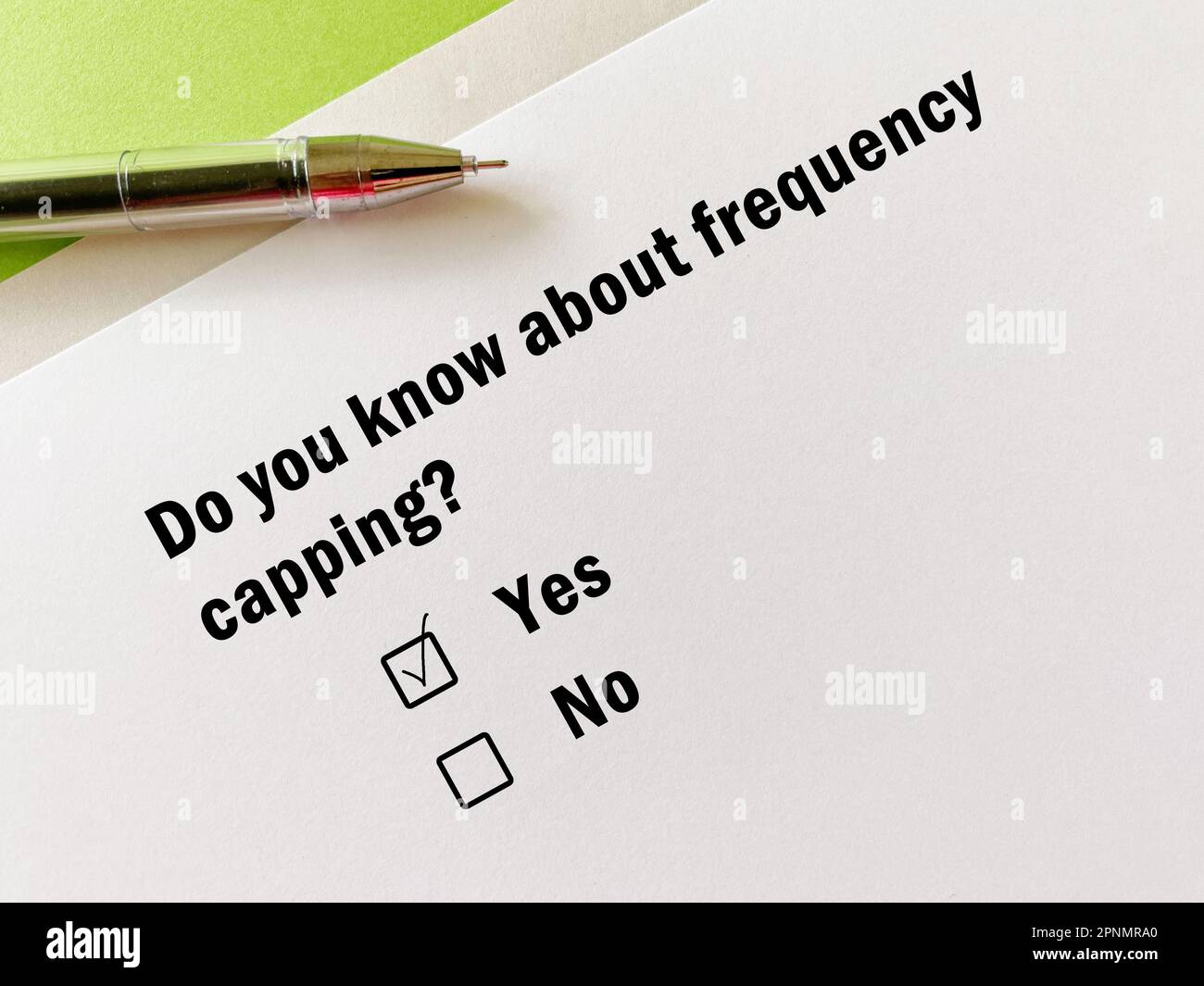 Frequency capping hi-res stock photography and images - Alamy