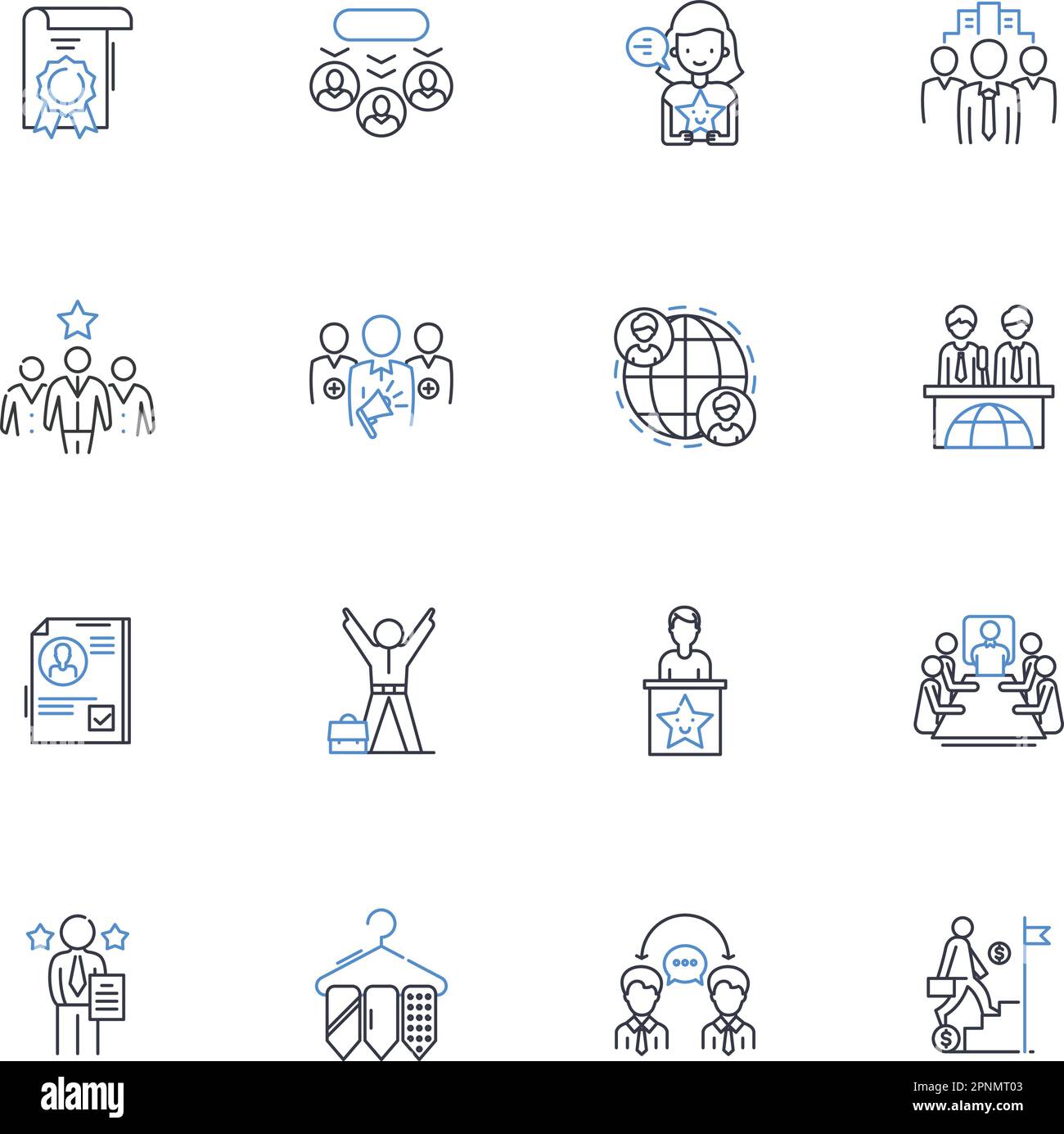 Handling line icons collection. Management, Control, Oversight ... Handling line icons collection. Management, Control, Oversight ...