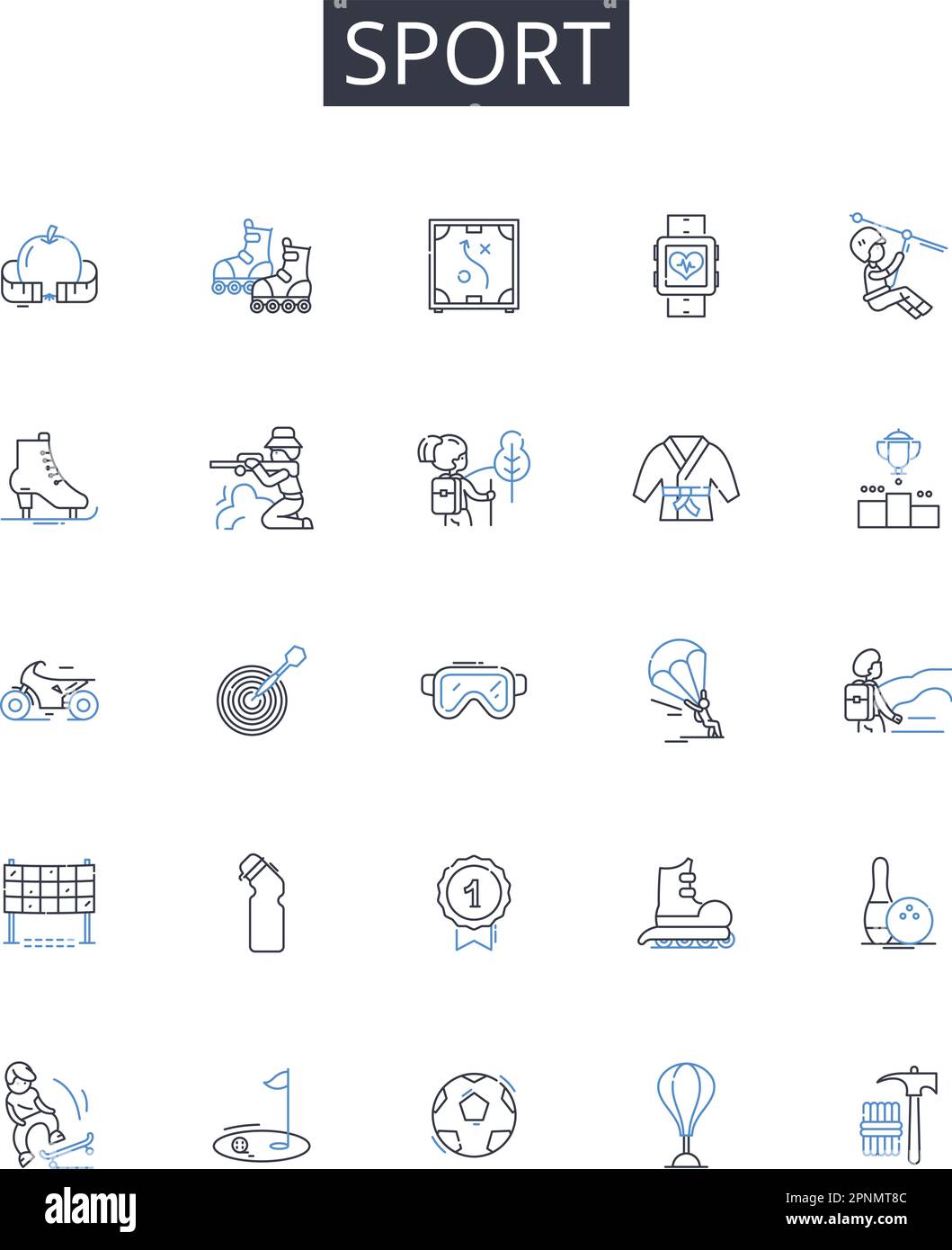 Sport line icons collection. Storage, Shelves, Wood, Organize, Display ...