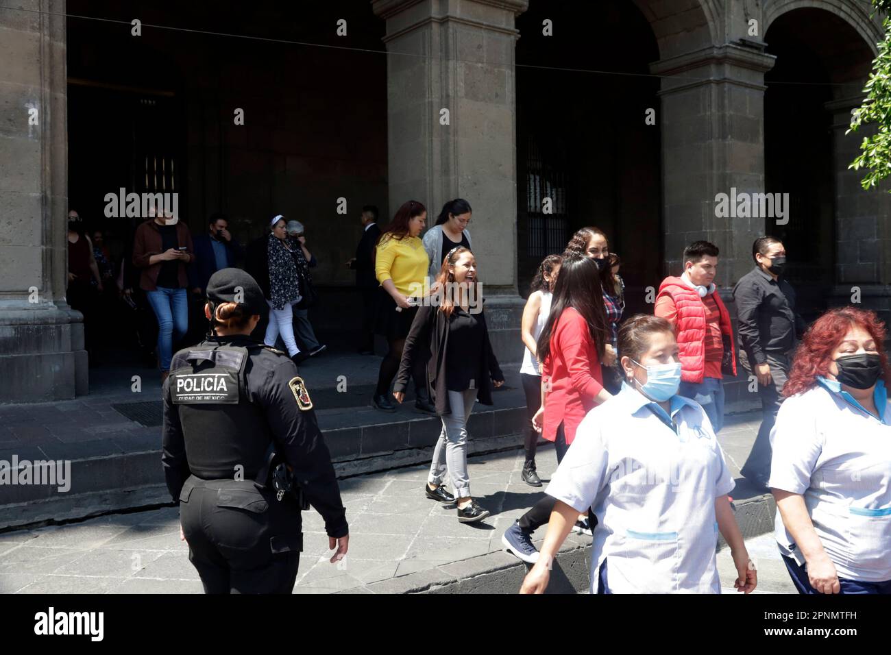 Non Exclusive: April 19, 2023, Mexico City, Mexico: Citizens and ...