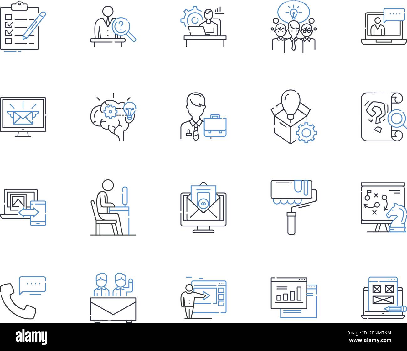 Nerking Event Line Icons Collection Nerking Connections Business