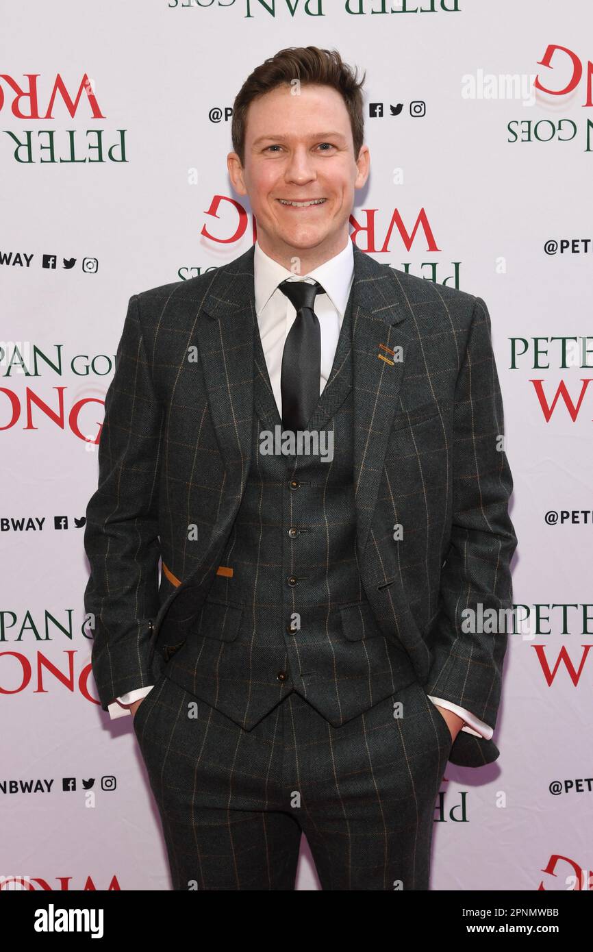 New York, USA. 19th Apr, 2023. Matthew Cavendish attends "Peter Pan ...