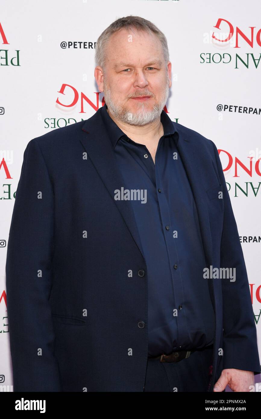 New York, USA. 19th Apr, 2023. Simon Scullion attends "Peter Pan Goes ...