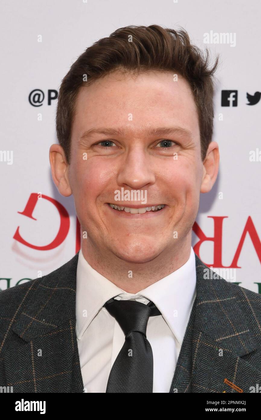 New York, USA. 19th Apr, 2023. Matthew Cavendish attends "Peter Pan ...