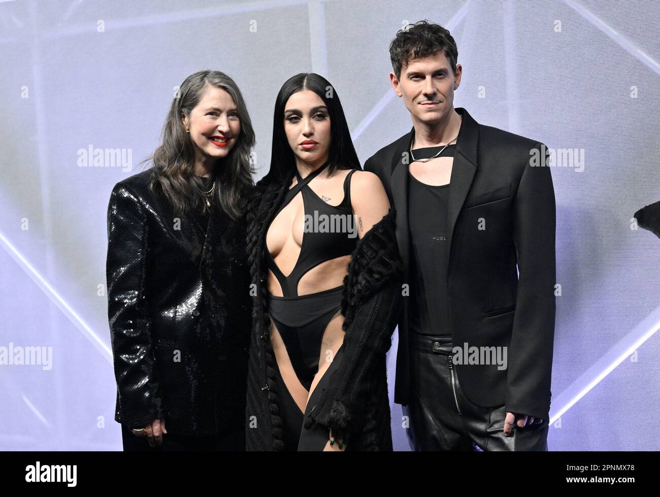 Ann-Sofie Johansson, left, Lourdes Leon and Casey Cadwallader attend ...