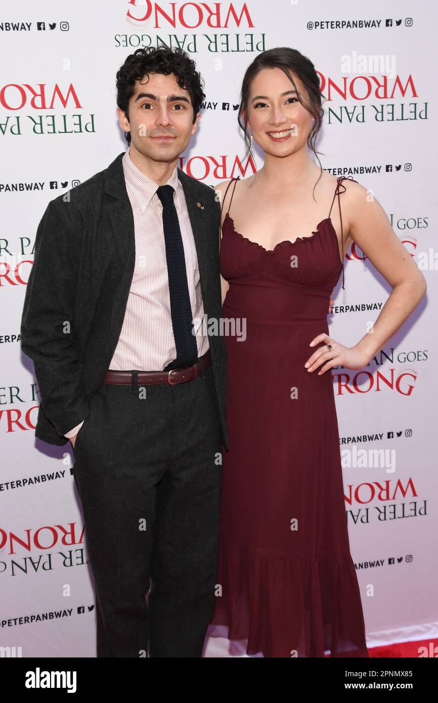 New York, USA. 19th Apr, 2023. Bartley Booz and Caroline Chu attend ...