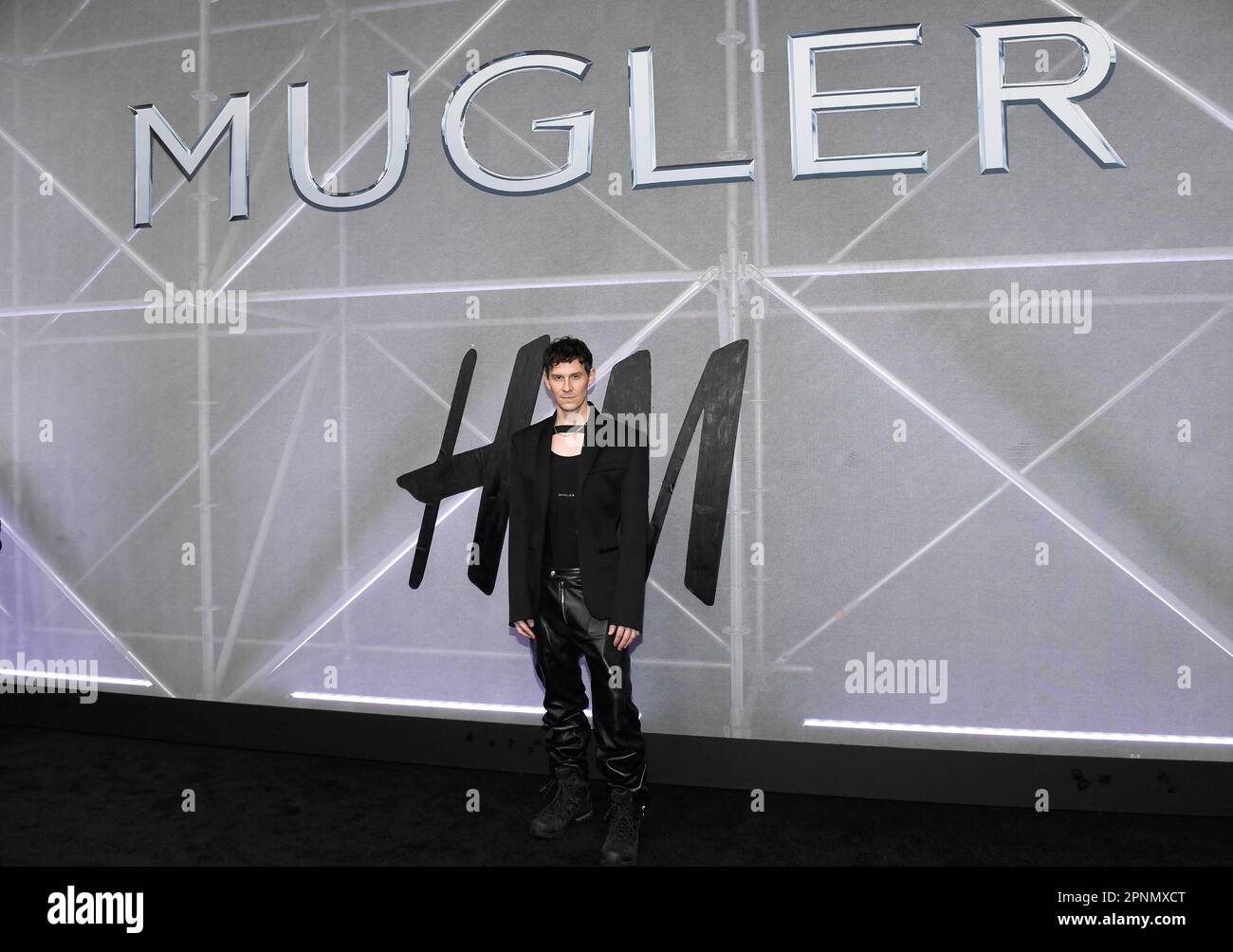 Designer Casey Cadwallader attends the Mugler H&M global launch event ...