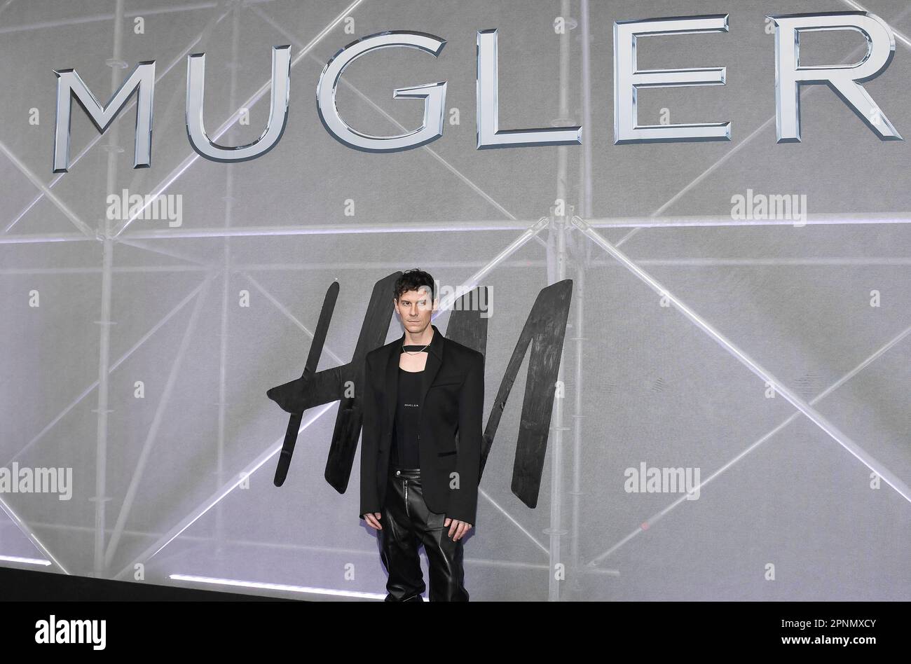 Designer Casey Cadwallader attends the Mugler H&M global launch event ...