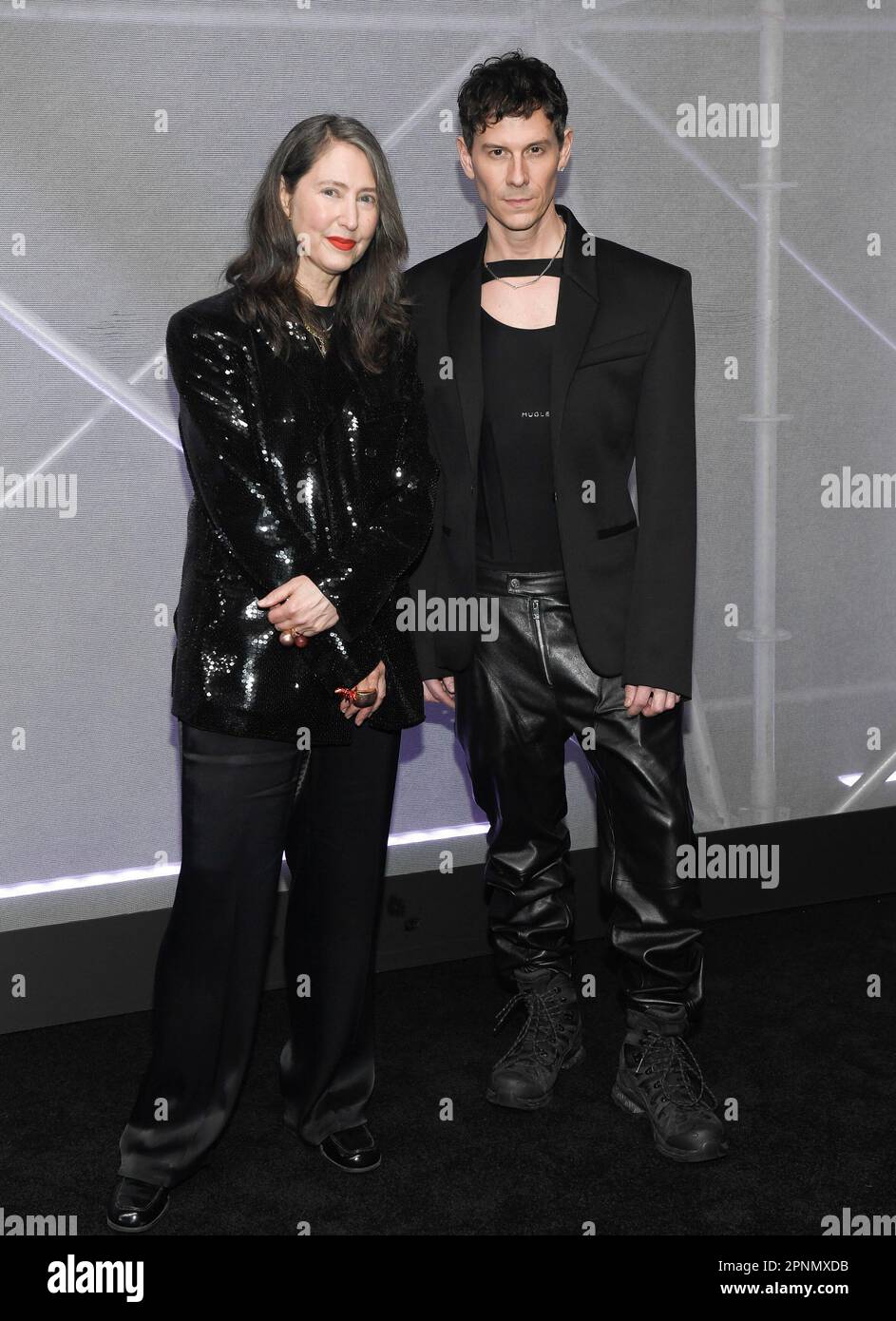 Designers Ann-Sofie Johansson, left, and Casey Cadwallader attend the ...
