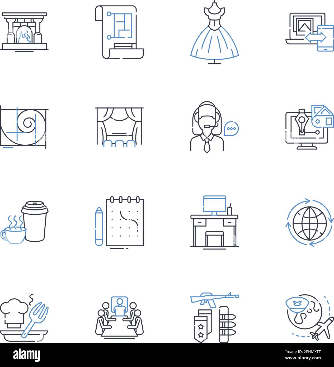 On-demand line icons collection. Instantaneous, Fast, Immediate ...