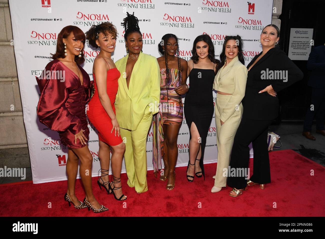 New York, USA. 19th Apr, 2023. Hailee Kaleem Wright, Holli Conway ...