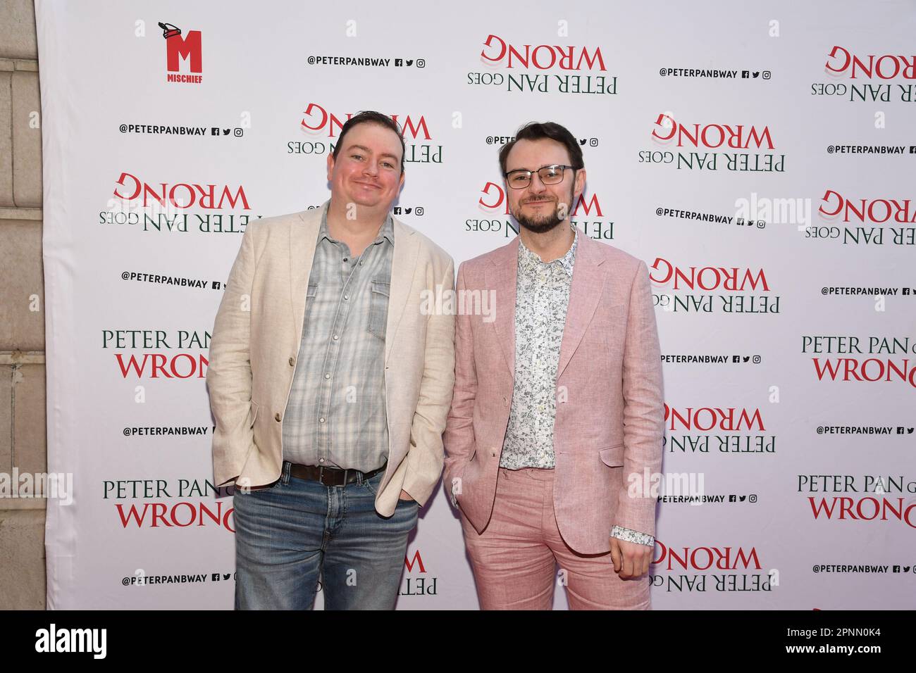 New York, USA. 19th Apr, 2023. Rob Falconer and Richard Baker attend ...