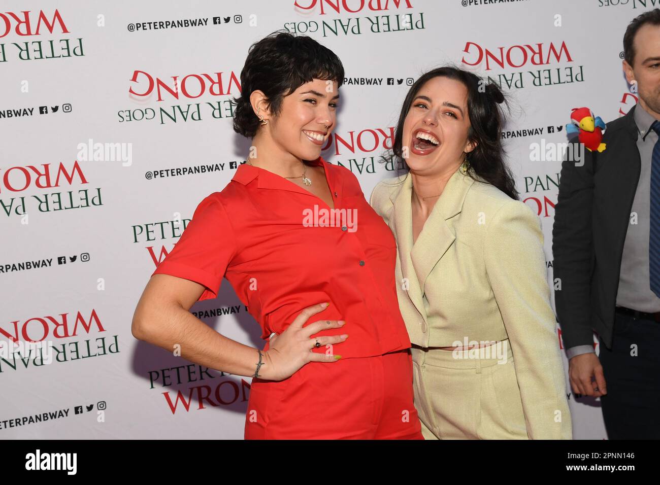 New York, USA. 19th Apr, 2023. Jessica Darrow and Marilyn Caserta ...