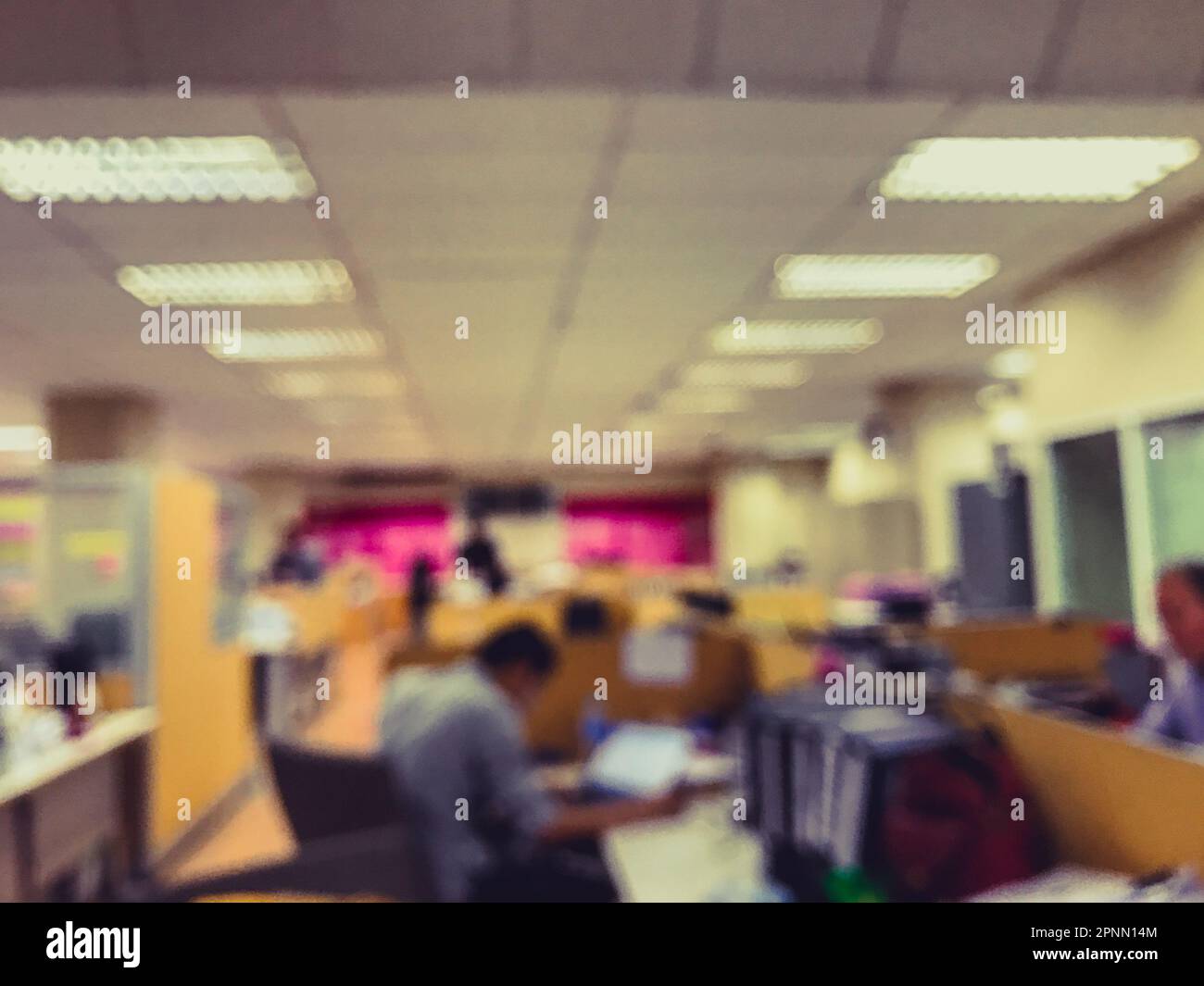Blur of office environment working background Stock Photo - Alamy