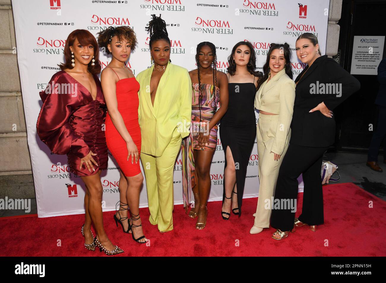 New York, USA. 19th Apr, 2023. Hailee Kaleem Wright, Holli Conway ...