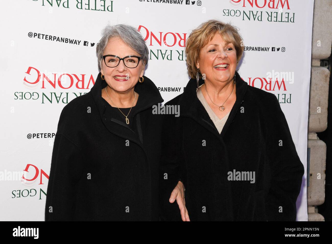 New York, USA. 19th Apr, 2023. Priscilla Lopez (left) attends "Peter ...