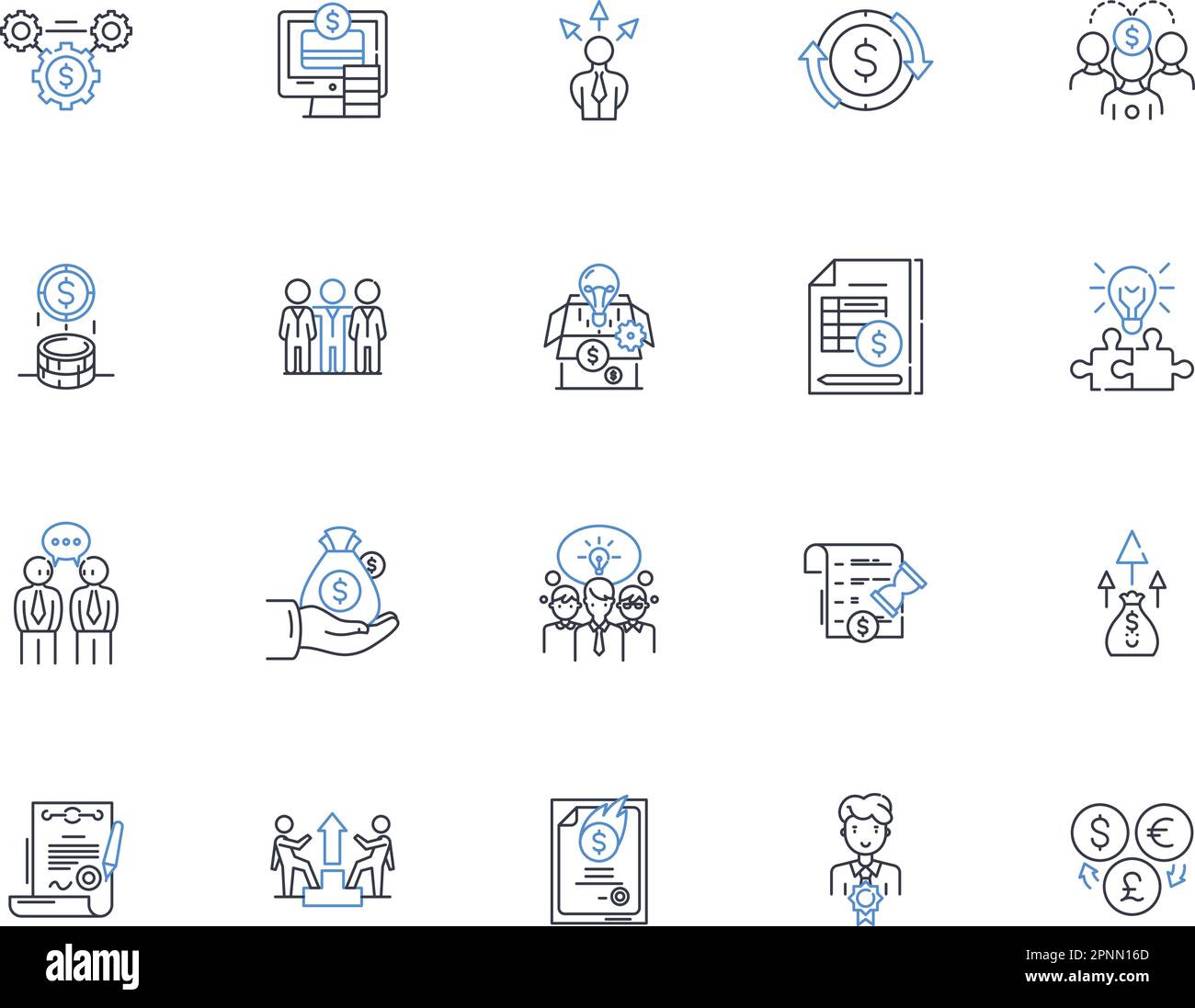 Get hold of an outfit line icons collection. Attire, Ensemble, Style ...