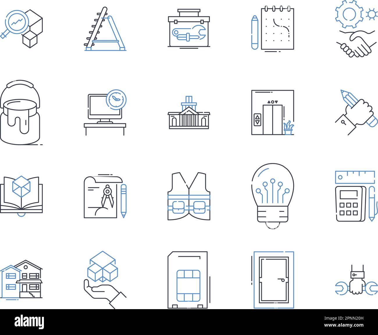 Kinetic energy line icons collection. Motion, Velocity, Force, Work ... Kinetic energy line icons collection. Motion, Velocity, Force, Work ...