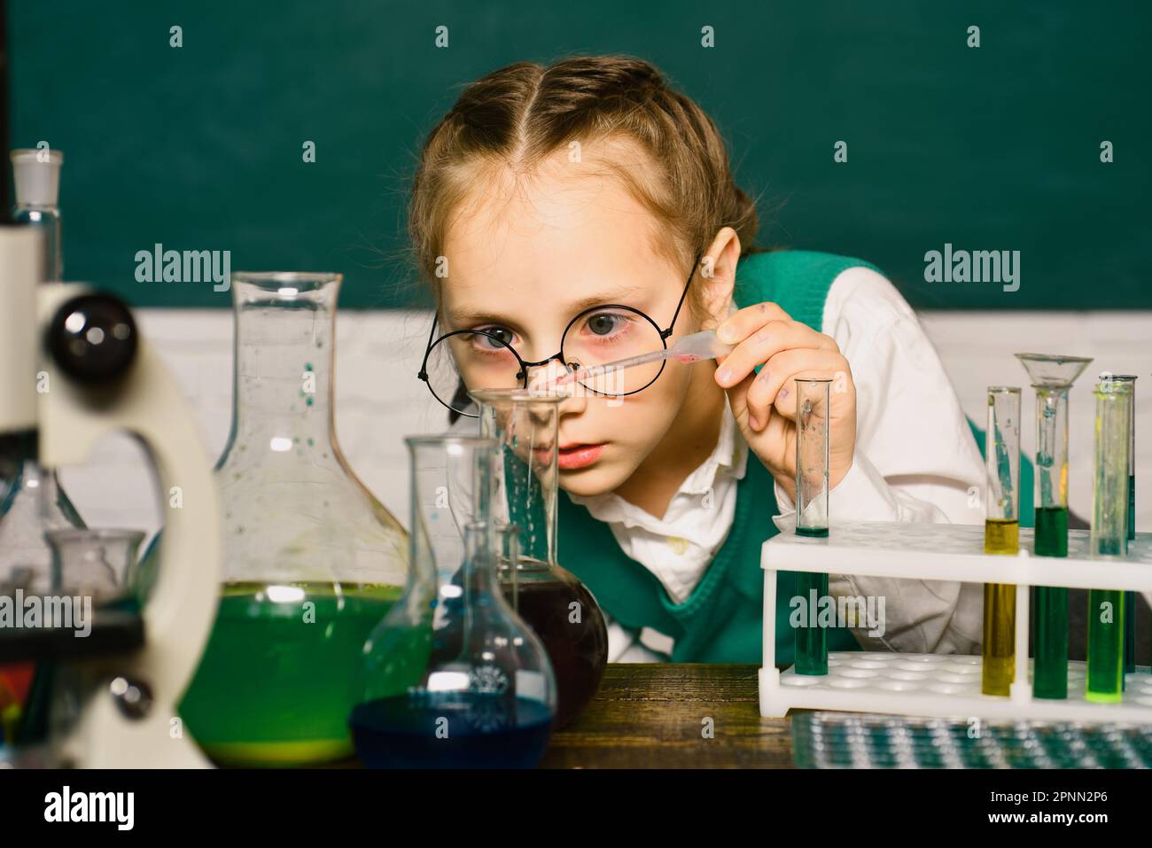 Back to school and home schooling. Back to school and happy time. Lab ...